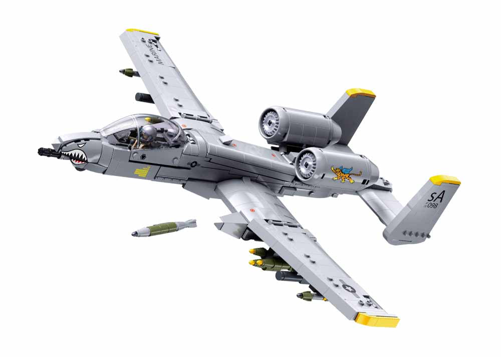 A-10 Thunderbolt Tank Buster Fighter - Sluban B1362 | Sluban North America