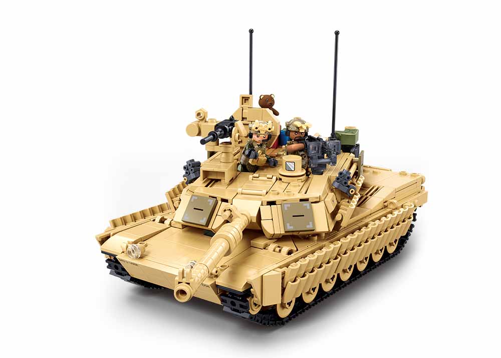 M1A2 Abrams TUSK II US Main Battle Tank - Sluban B1365 | Sluban North ...