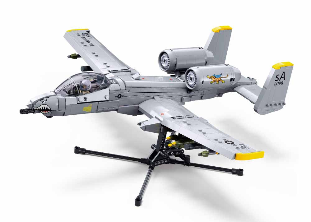 A-10 Thunderbolt Tank Buster Fighter - Sluban B1362 | Sluban North America
