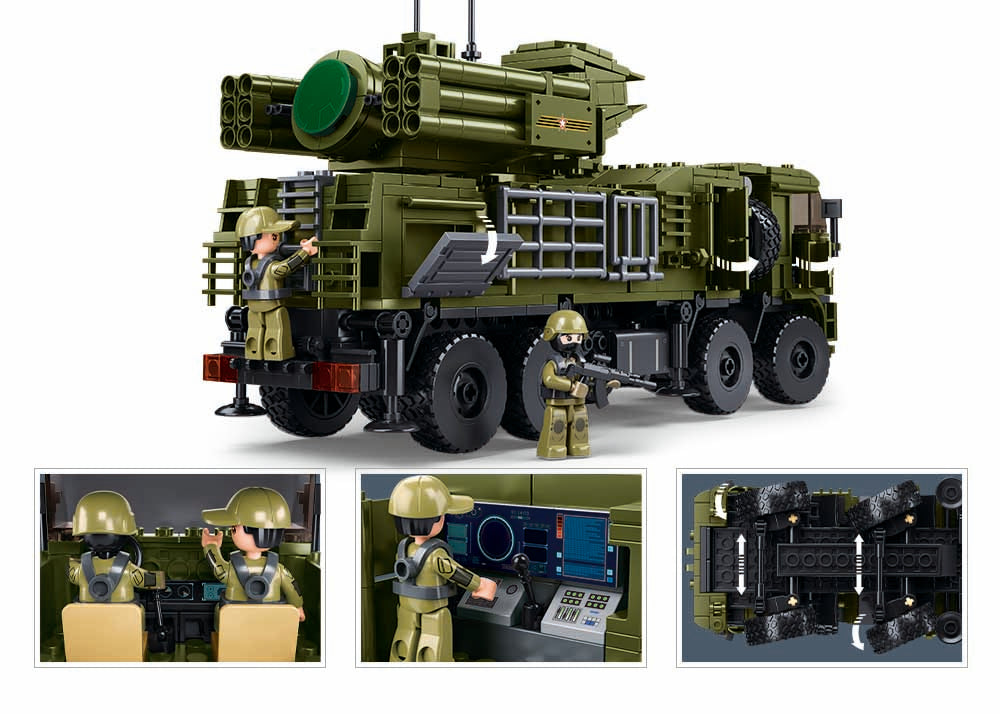 Sluban Pantsir S1S Military Missile Launcher - M38-B1252 | Sluban North ...