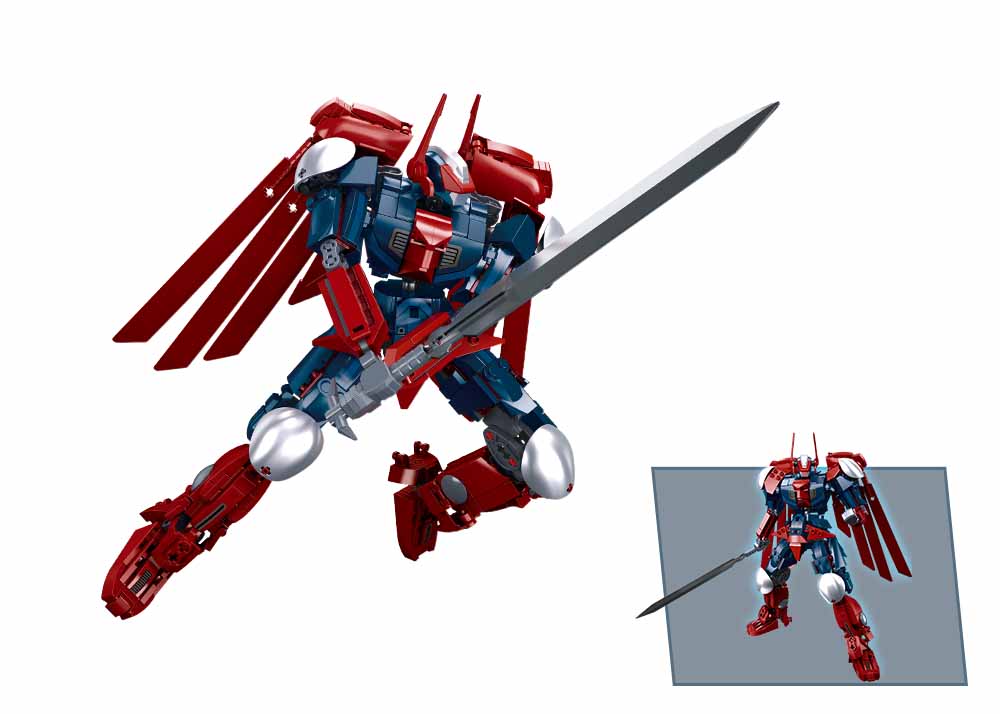 Mech Warrior - Kryptonian Superman Warrior B1053 | Sluban North America