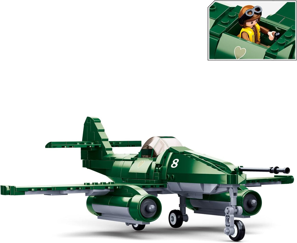 Sluban US WWII-F4U Fighter Plane - 550 Pieces - M38-B1109 | Sluban ...