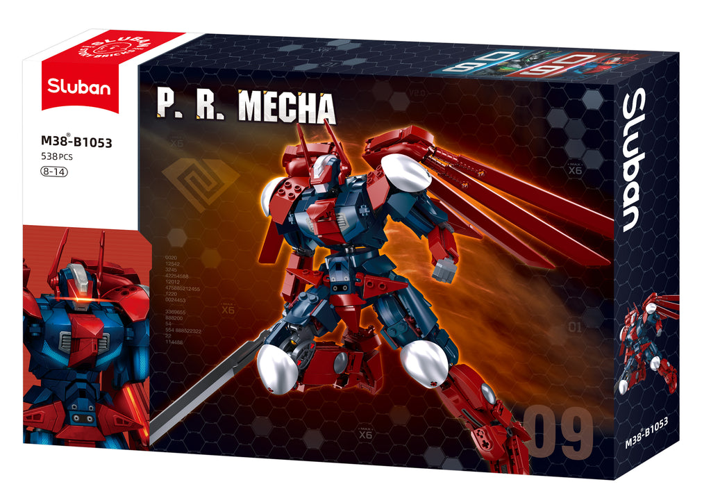 Mech Warrior - Kryptonian Superman Warrior B1053 | Sluban North America