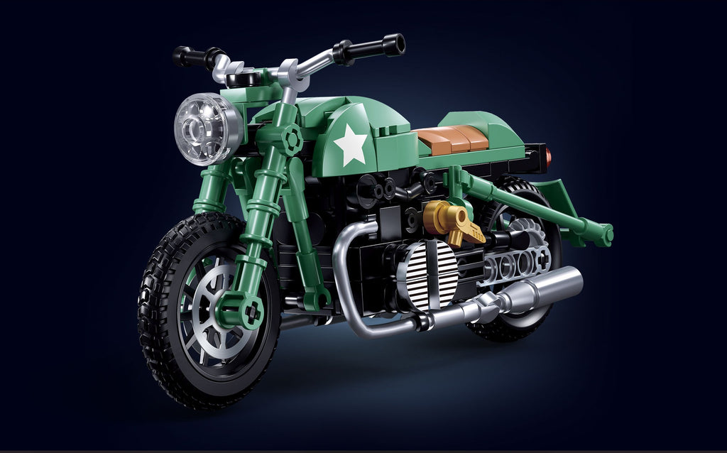 Motorcycle - US Army WW2 1942 Bike M38-B1133 | Sluban North America