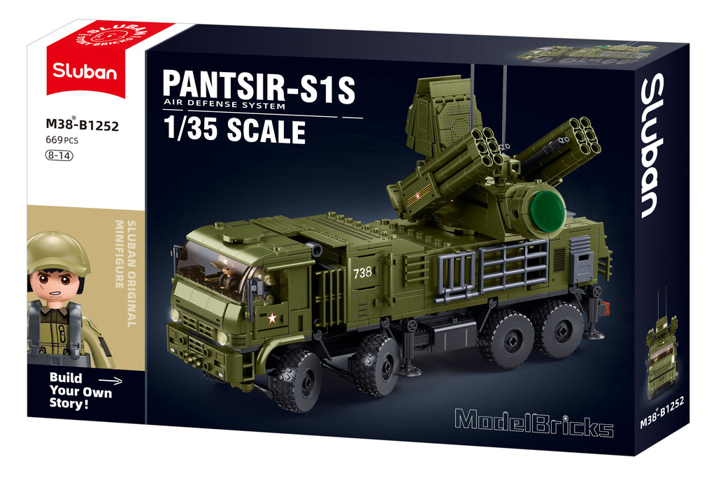 Sluban Pantsir S1S Military Missile Launcher - M38-B1252 | Sluban North ...