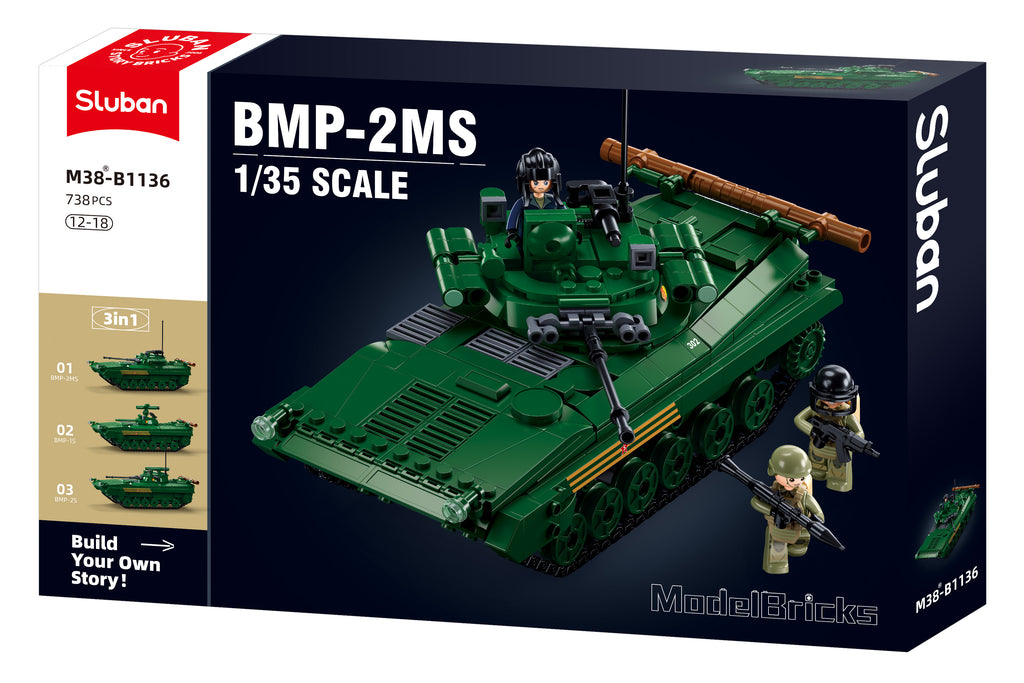 BMP Infantry Fighting Tank - M38-B1136 | Sluban North America