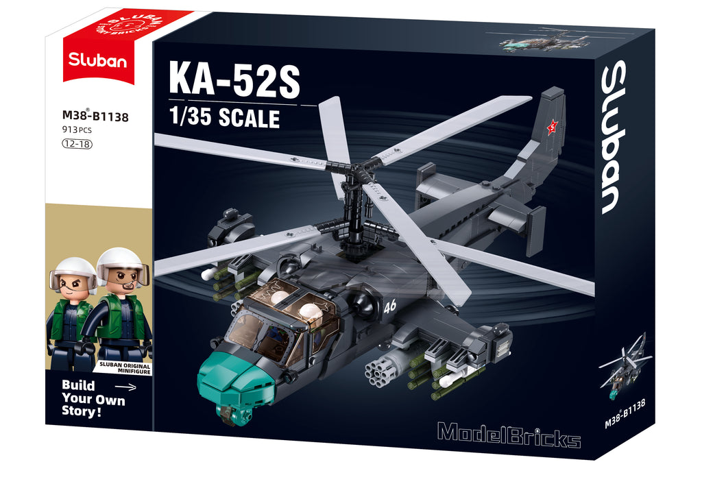 Russian KA-52S Gunship Helicopter M38-B1138 | Sluban North America