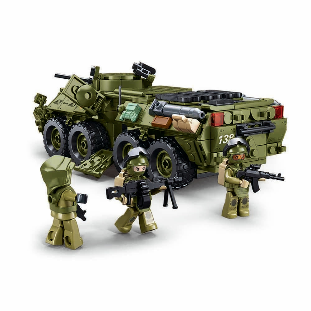 BTR-80AS Front-line Light Infantry ATV Tank - M38-B1251 | Sluban North ...