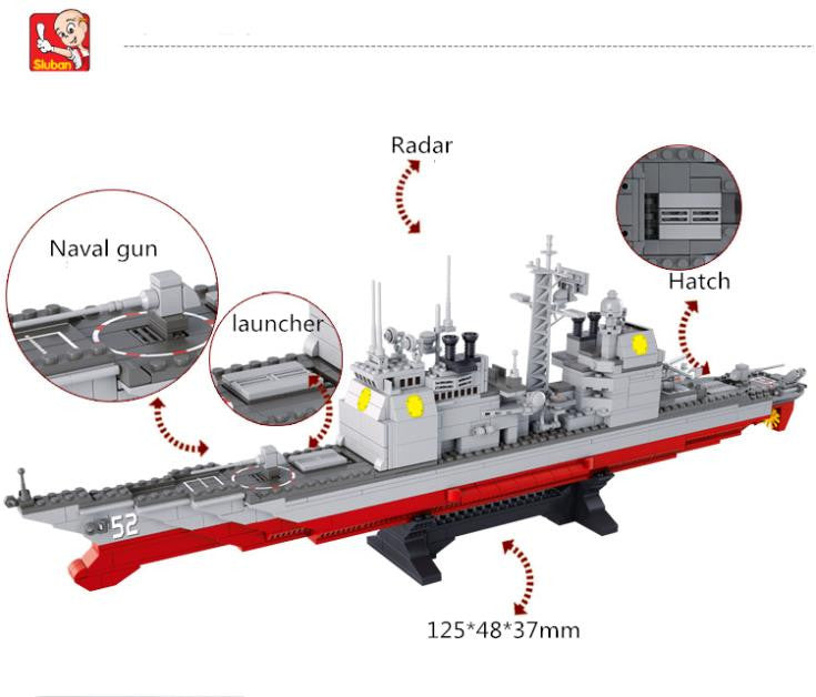 Navy Cruiser M38-B0389 | Sluban North America